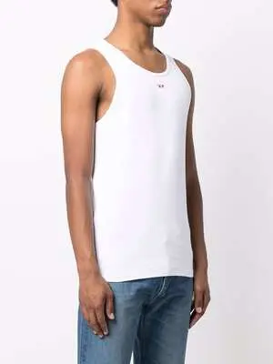 DIESEL® T-lifty-d Logo-embroidered Tank Top