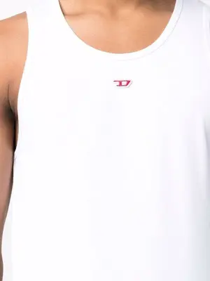 DIESEL® T-lifty-d Logo-embroidered Tank Top