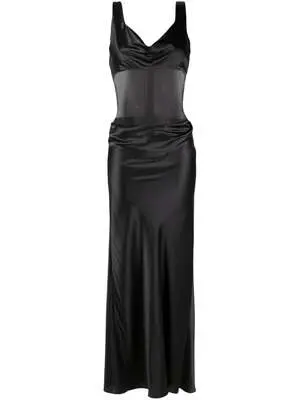 Christopher Esber Sheer-panel Gown
