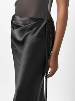 Christopher Esber Sheer-panel Gown