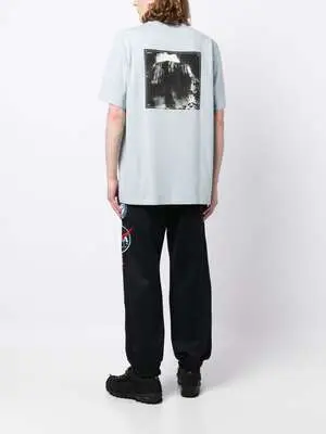 OAMC Photograph-print Cotton T-shirt - Blue