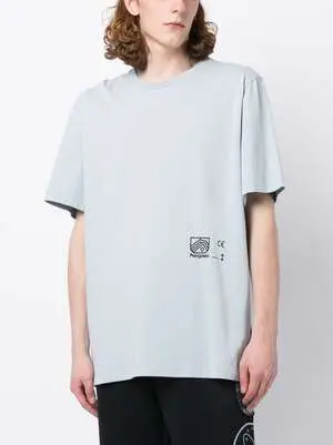 OAMC Photograph-print Cotton T-shirt - Blue