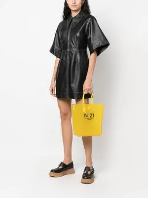 N°21 Logo-print Rectangle Tote Bag