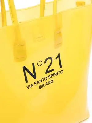 N°21 Logo-print Rectangle Tote Bag