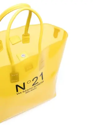 N°21 Logo-print Rectangle Tote Bag