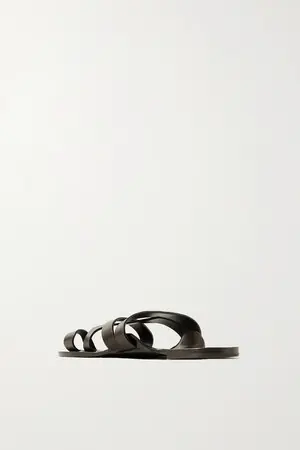 THE ROW Kris Leather Sandals