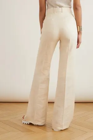 Chloé Linen Wide-leg Pants