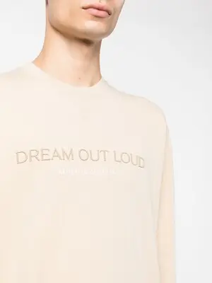 Brunello Cucinelli Embroidered Slogan-design Sweatshirt
