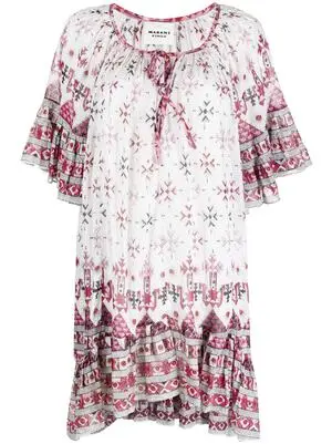 Marant Etoile Ruffled Day Dresses