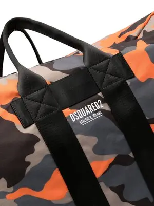 Dsquared2 Camouflage Print Travel Bag
