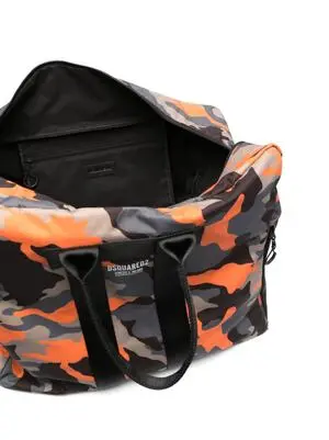 Dsquared2 Camouflage Print Travel Bag