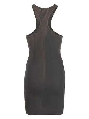 Off-White Logo-detail Tie-dye Sleeveless Minidress