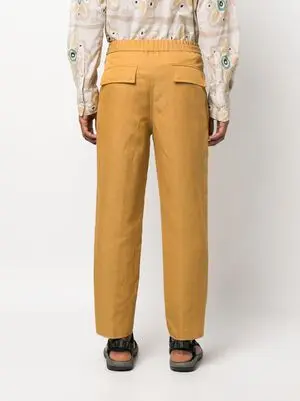 Etro Drawstring-waist Cropped Trousers