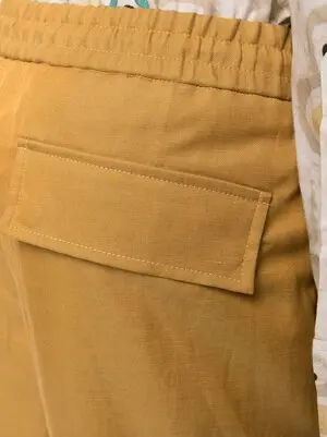 Etro Drawstring-waist Cropped Trousers