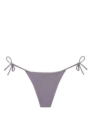 ANINE BING Leno Bikini Bottoms - Purple