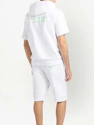 GIUSEPPE ZANOTTI Sleeveless Hoodie - White