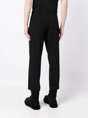Yohji Yamamoto Cropped-leg Trousers