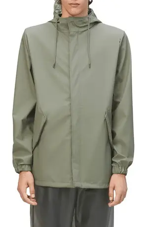 Rains Fishtail Hooded Rain Jacket - Drift