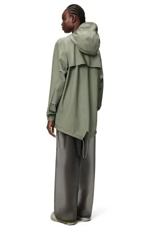 Rains Fishtail Hooded Rain Jacket - Drift