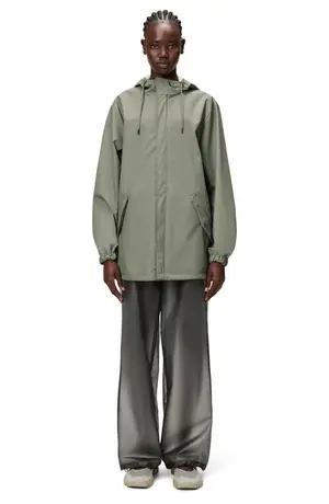 Rains Fishtail Hooded Rain Jacket - Drift