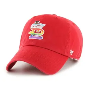 '47 St. Louis Cardinals Team Pride Clean Up Adjustable Hat - Red