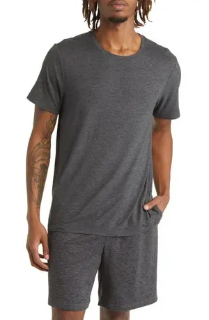 Barefoot Dreams Butterchic Knit Light T-shirt He Carbon