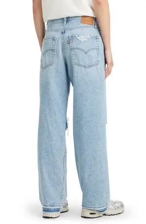 LEVI'S Ripped Baggy Dad Jeans