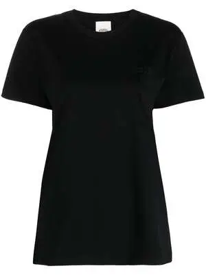 Isabel Marant Étoile Vidal Logo-print T-shirt - Black