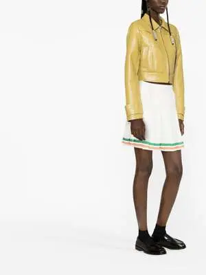 Casablanca High-waisted A-line Skirt
