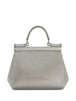 Dolce & Gabbana Sicily Satin Top Handle Bag