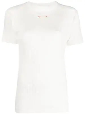 MAISON MARGIELA Logo-patch Cotton T-shirt