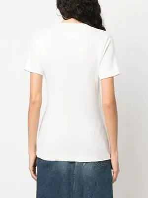 MAISON MARGIELA Logo-patch Cotton T-shirt