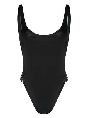 TWINSET One-piece Swimsuit With Side Straps - Black