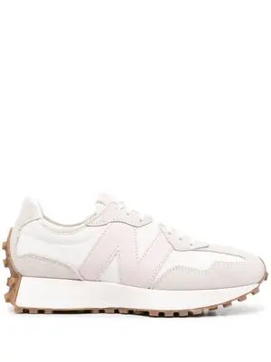 NEW BALANCE 327 Panelled Low-top Sneakers - White