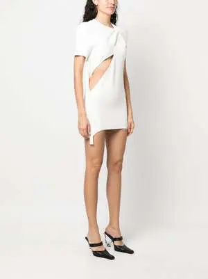 COURREGES Cut-out Mini Dress