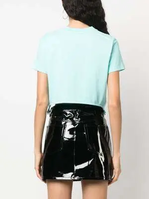 COURREGES Suspenders-effect Cropped T-shirt