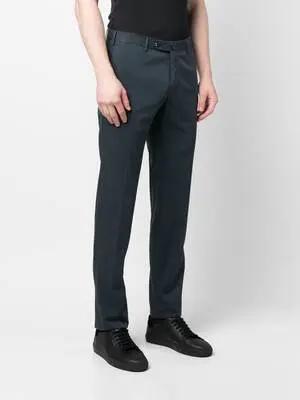 PT TORINO Slim-cut Chino Trousers - Blue