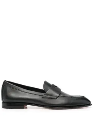 Santoni Block Heel Flats For Women