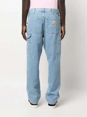 Carhartt Work In Progress Single Knee Jeans - Blue
