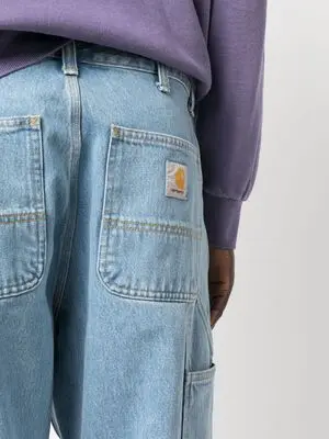 Carhartt Work In Progress Single Knee Jeans - Blue