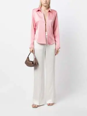 SA SU PHI High-waisted Wide-leg Trousers
