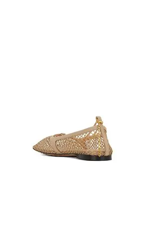 Bottega Veneta Stretch Flat - Beige