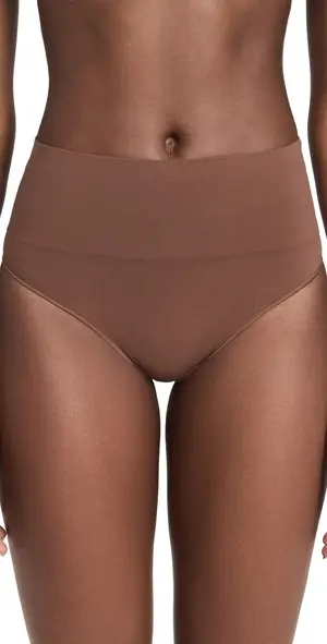 Spanx Shape Extraordinary Thong - Chestnut Brown