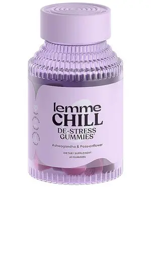 LEMME Chill, De-stress Ashwagandha Gummies - N,a