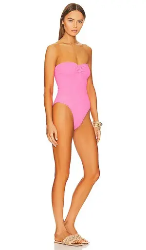 Hunza G Brooke One-piece Swimsuit - Bubblegum