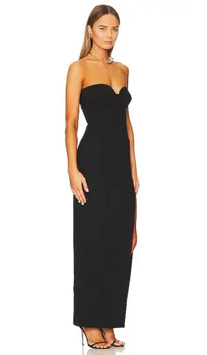 NICHOLAS Pernille Bustier Gown With Slit