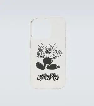 Kenzo Logo Iphone 14 Pro Case - White