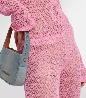 Blumarine Crochet Flared Trousers