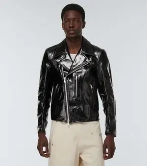 Our Legacy Hellraiser Leather Jacket In Black - 30% Off | Editorialist