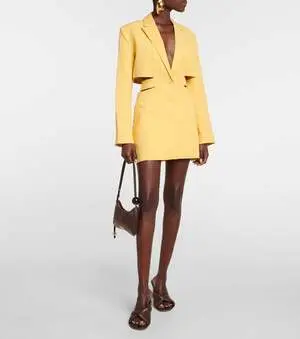 Jacquemus La Robe Bari Minidress - Black